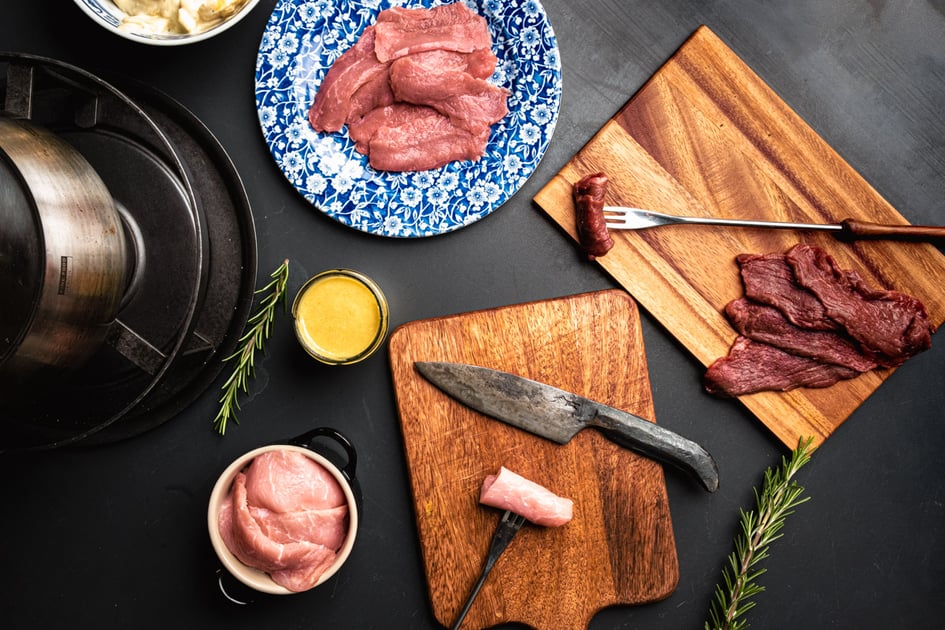 Acheter de la viande pour fondue chinoise chez LUMA Delikatessen