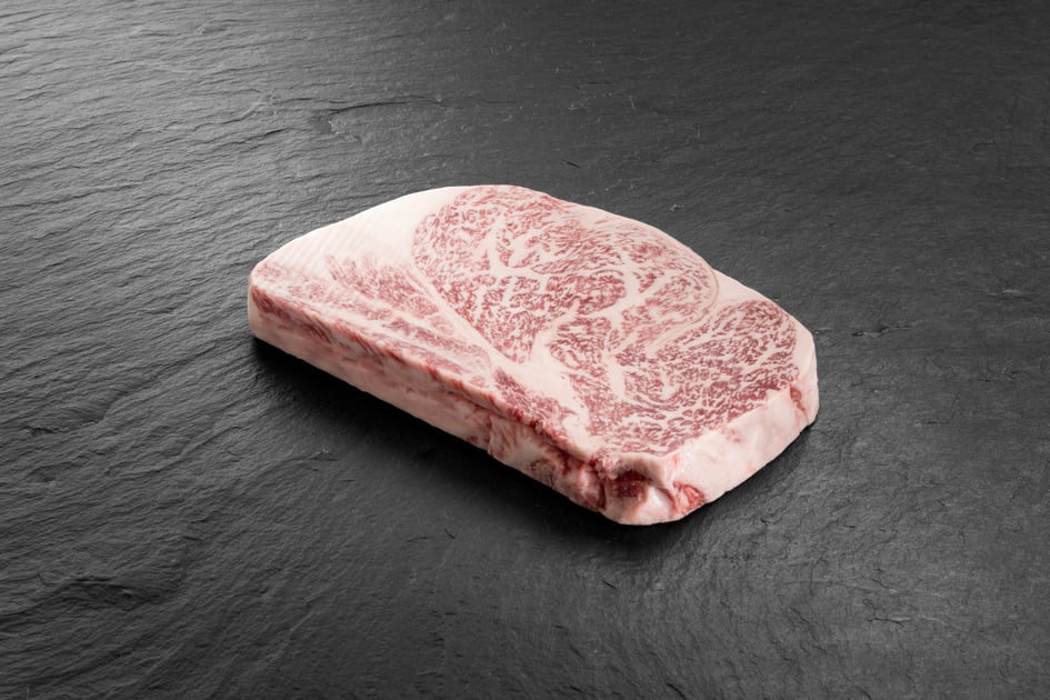 Entrecôte japonaise originale Wagyu A5+ 'pièce centrale' acheter chez ...
